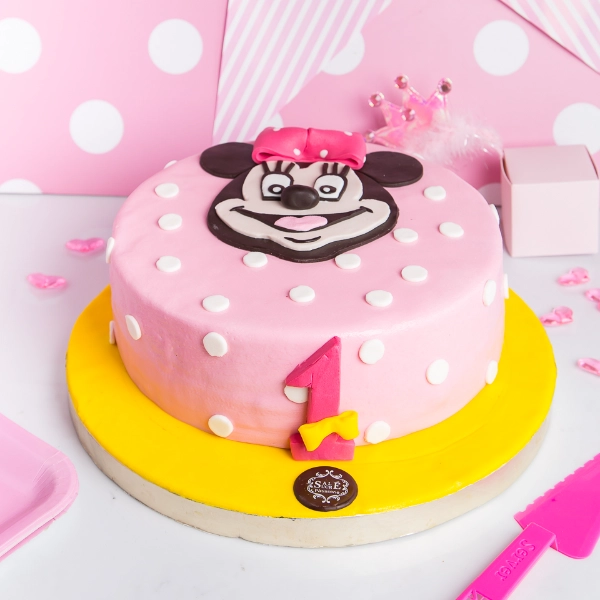 Minnie Mouse Dots Cake 6cm | Salé Sucré Egypt